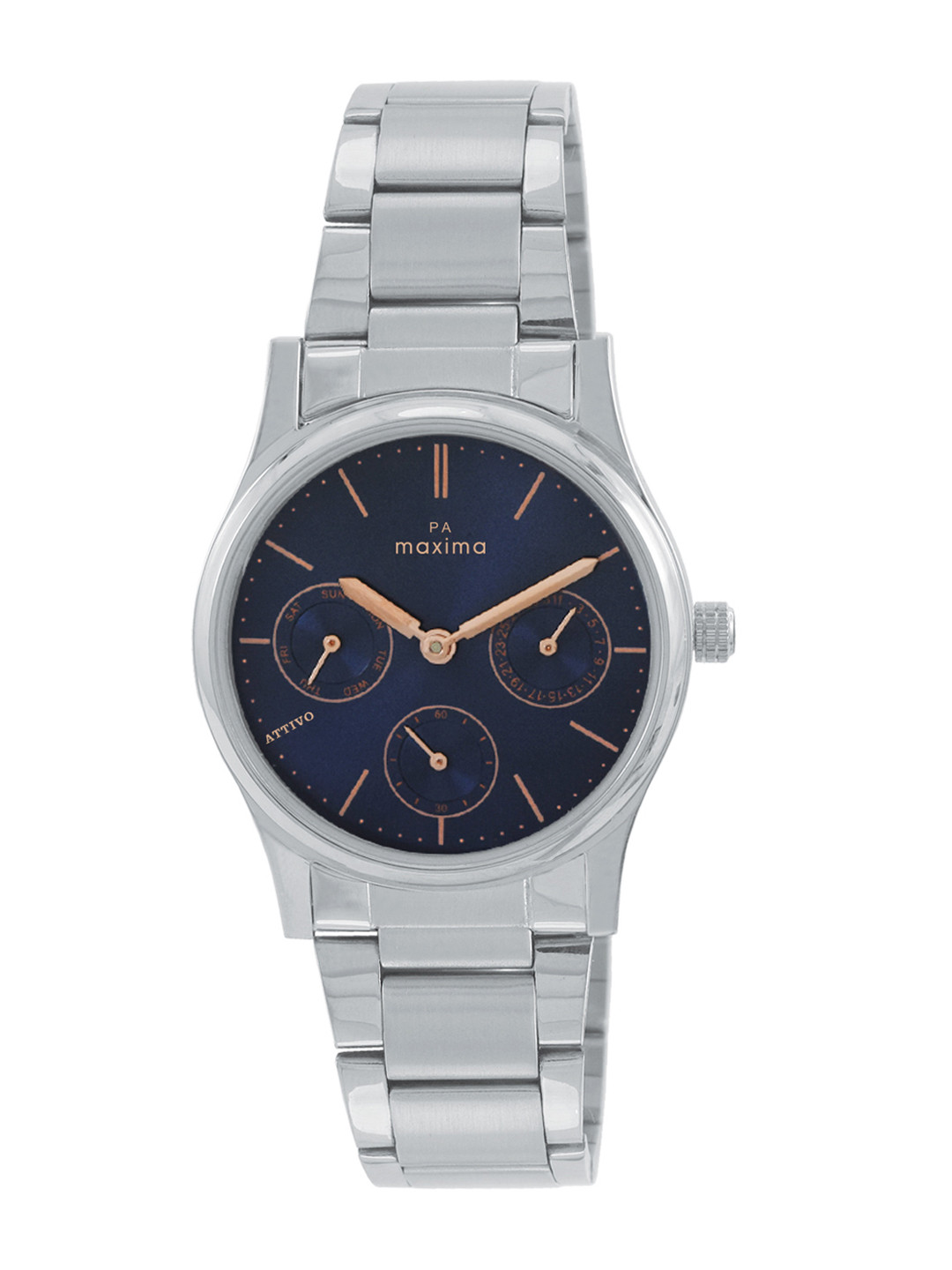 Buy Maxima Analogue Chronograph Watch O 65570CMLI - Watches for Women ...