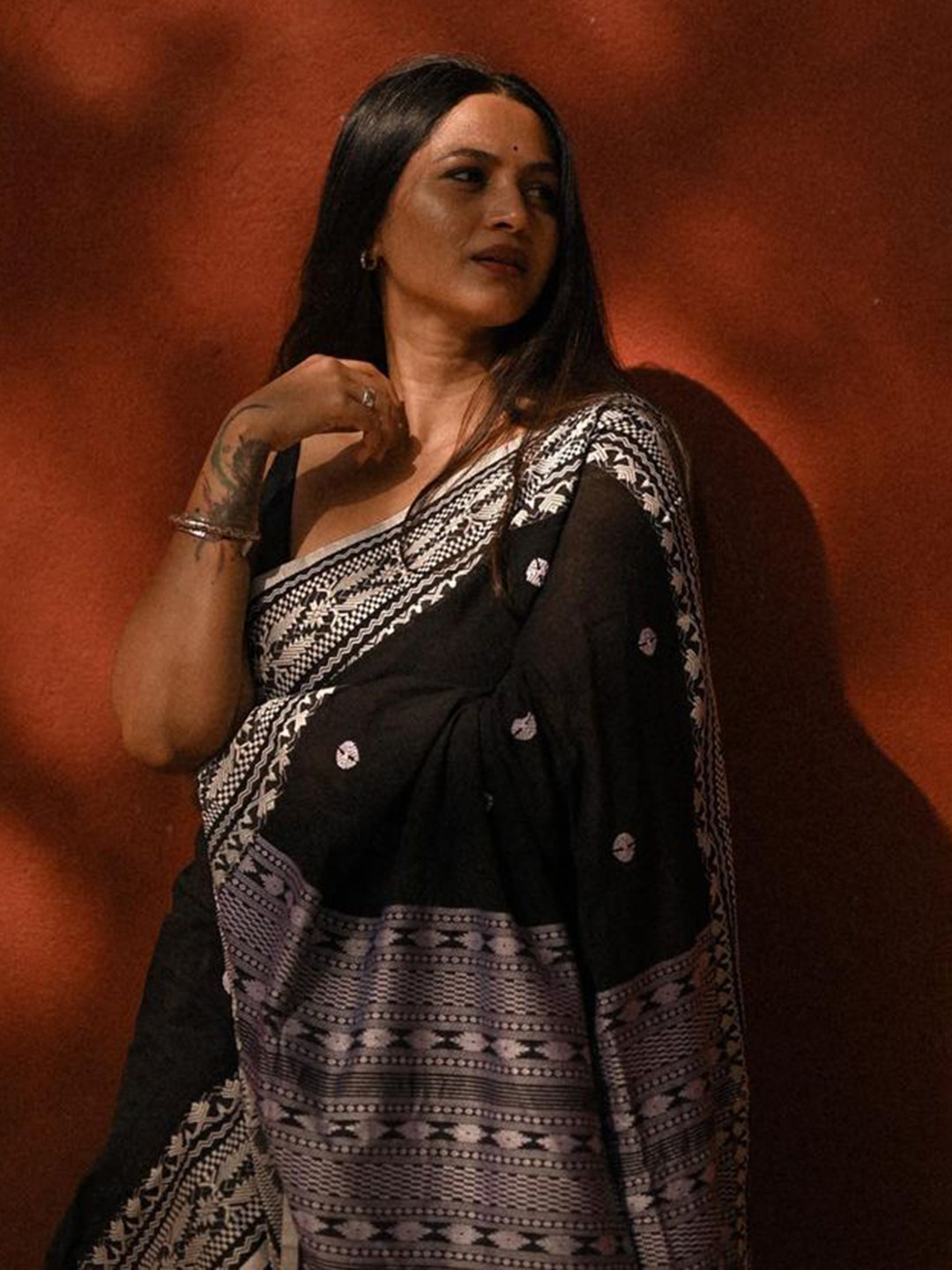 Buy Kriyansh Ethnic Motifs Woven Design Kanjeevaram Saree - Sarees for ...