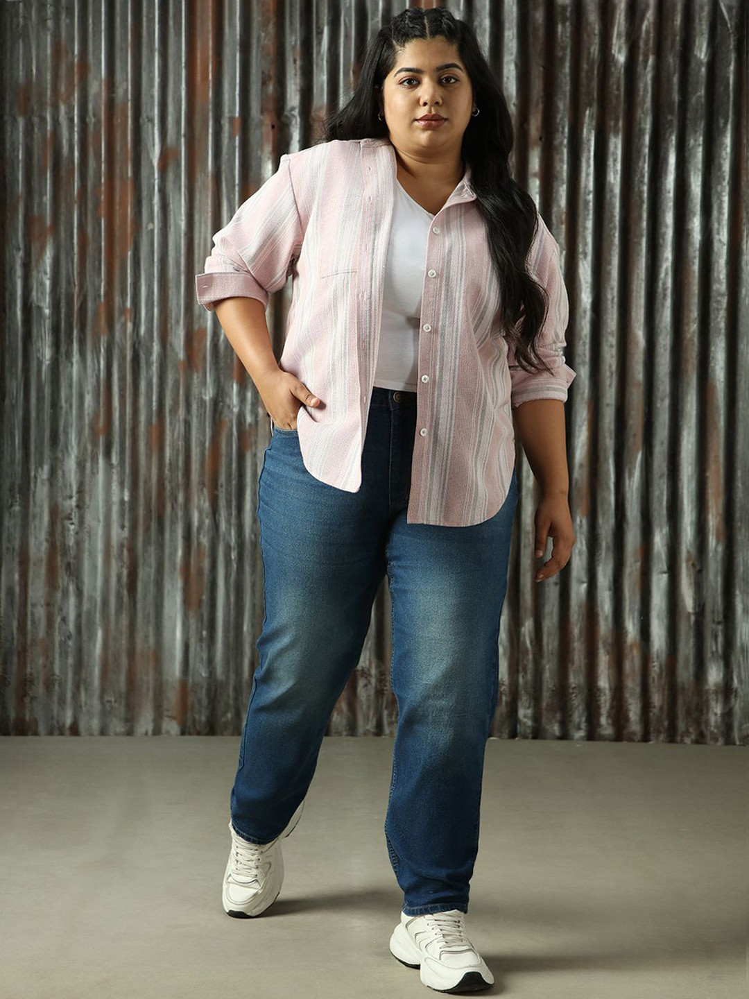 Buy Freeform By High Star Women High Rise Mom Slim Light Fade Jeans ...