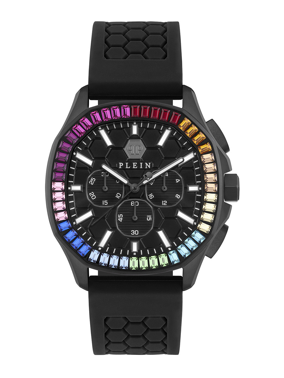 Buy PHILIPP PLEIN Men Brass Embellished Dial & Straps Analogue Watch ...