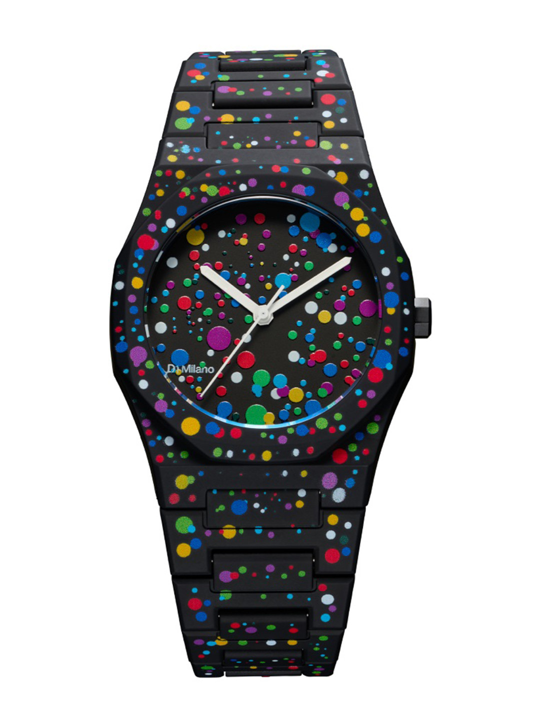 Buy D1 Milano Unisex Polycarbon Black Dial Quartz Analog Watch PCBU11 ...