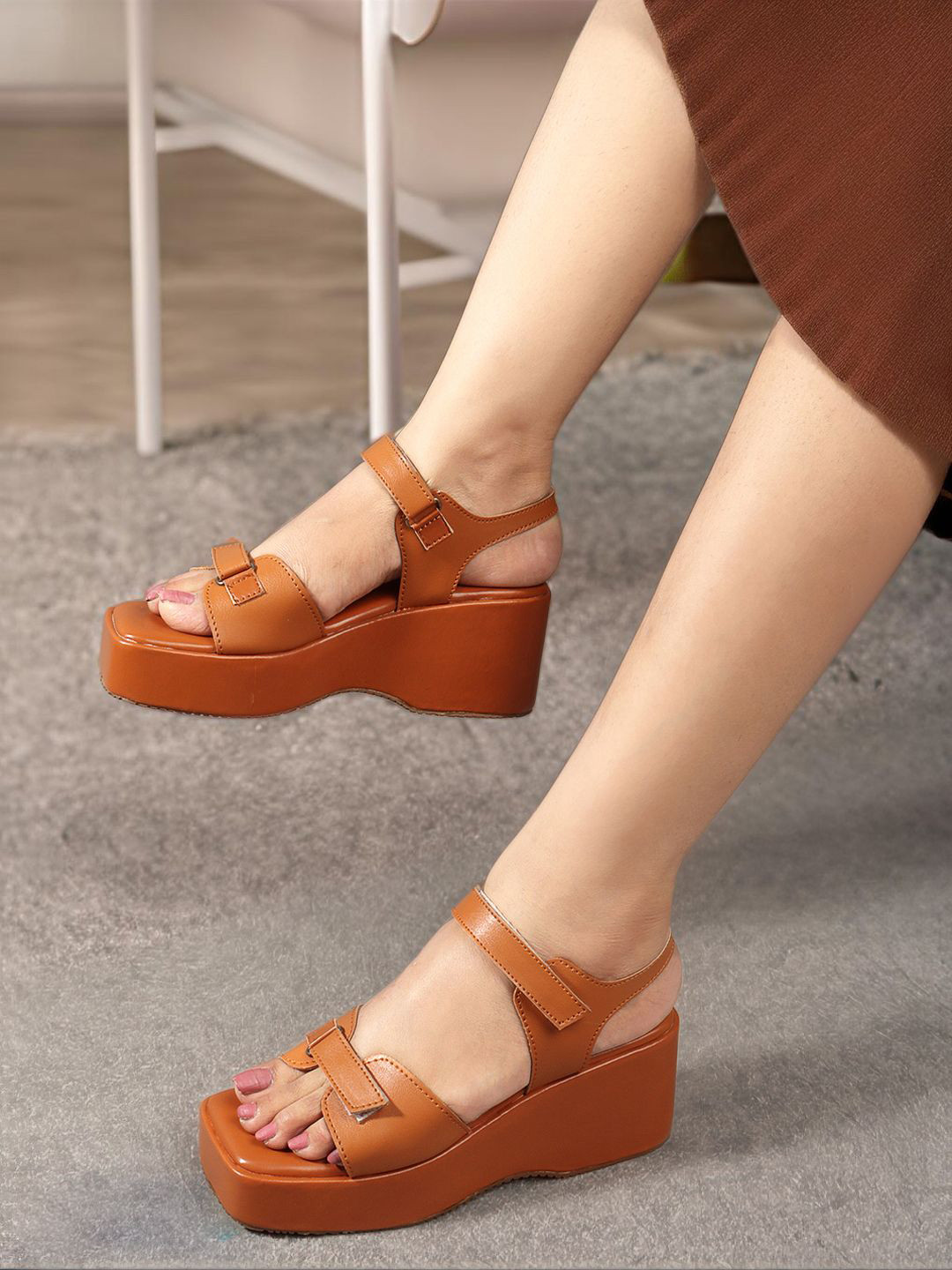 Buy Lavie Women Open Back Square Toe Sandal - Heels for Women 30916651 ...