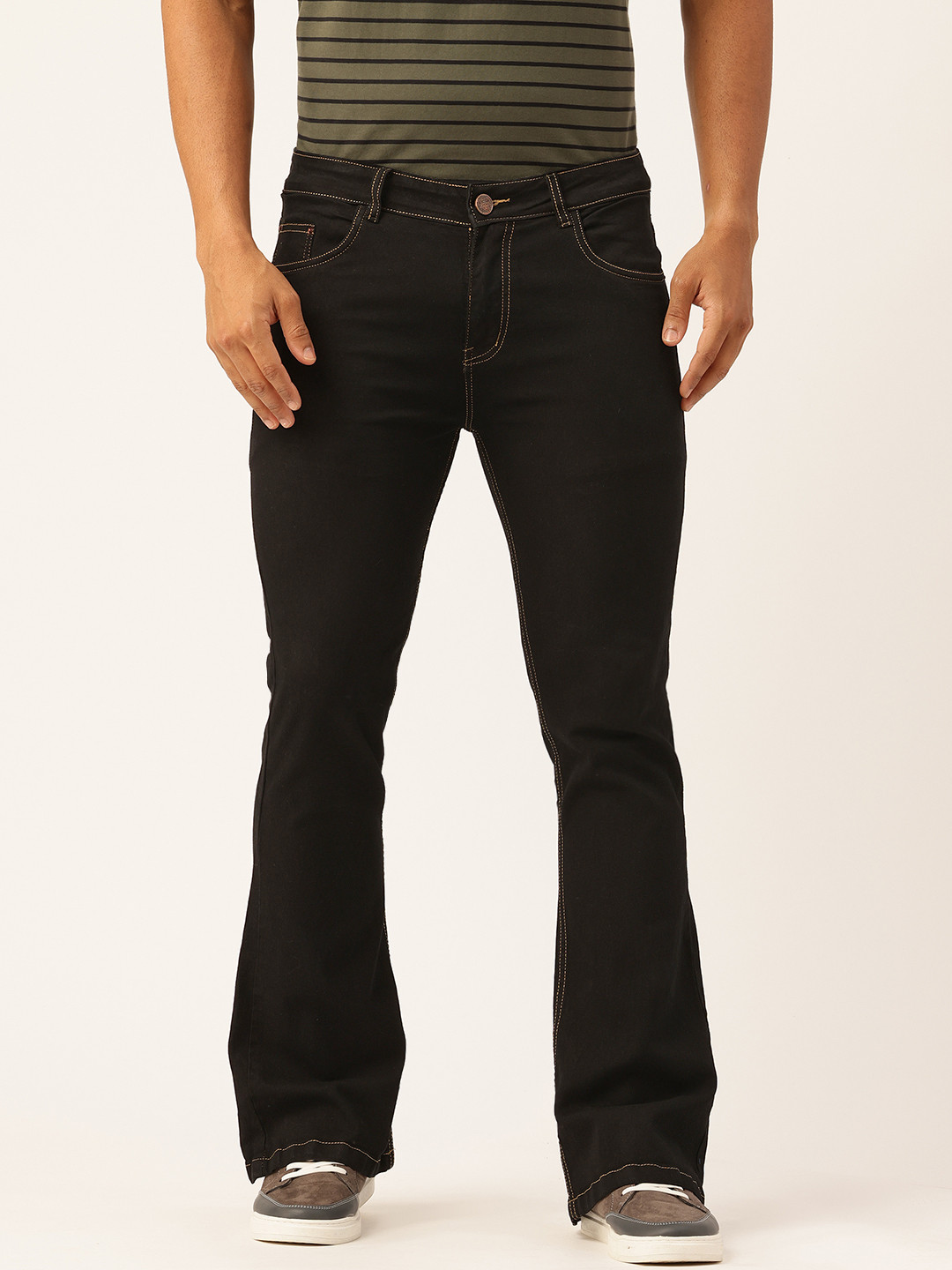 Buy PARIS HAMILTON Men Bootcut Stretchable Jeans - Jeans for Men ...