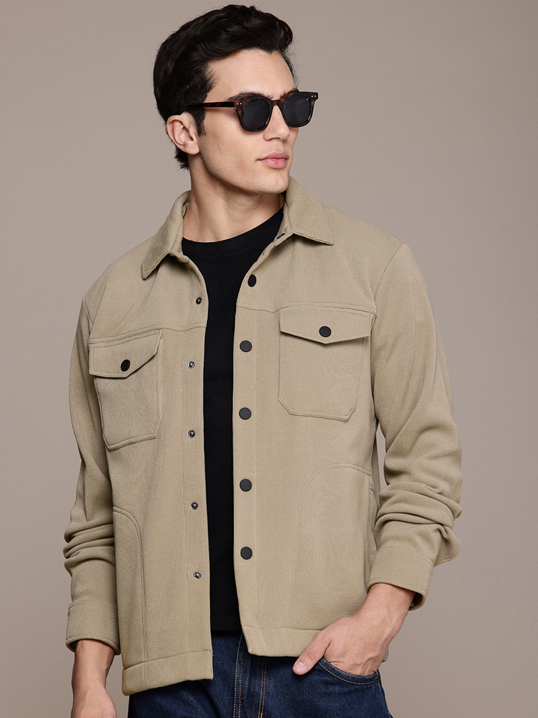 Buy French Connection Outdoor Open Front Jacket - Jackets for Men ...