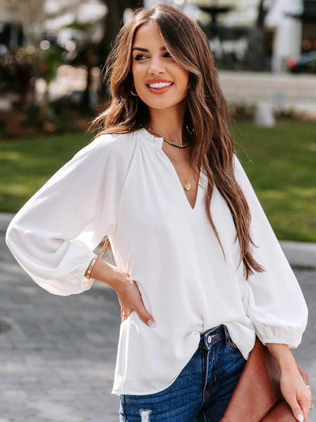 Buy KPOP Women Solid V Neck Top - Tops for Women 30941697 | Myntra