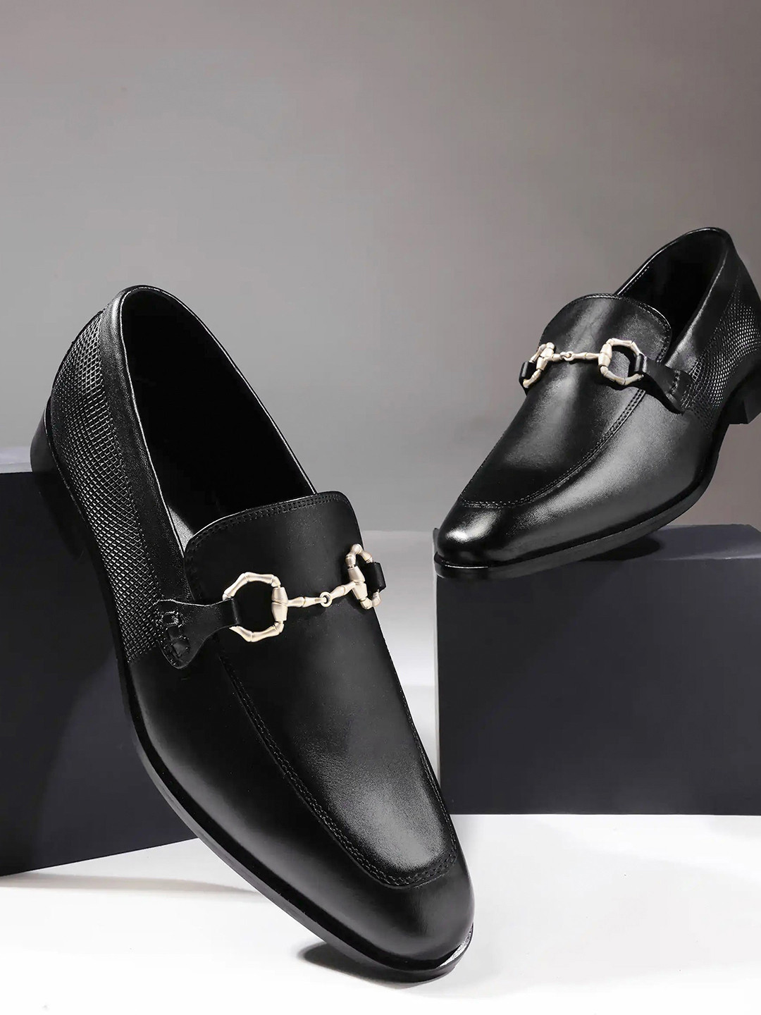 Buy RARE RABBIT Men Leather Formal Slip On Shoes - Formal Shoes for Men ...