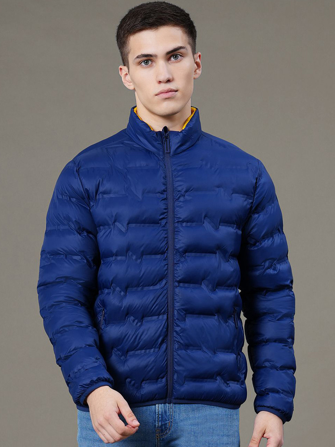 Buy Red Tape Men Heatseal Technology Padded Jacket - Jackets for Men ...