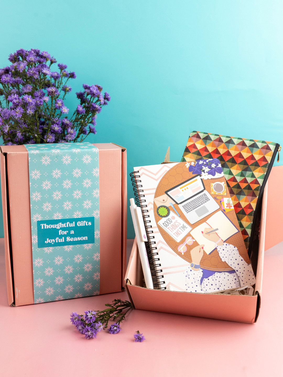 Buy Doodle Daily Planner With Pen & Pouch Gift Set Daily Joy 2 ...