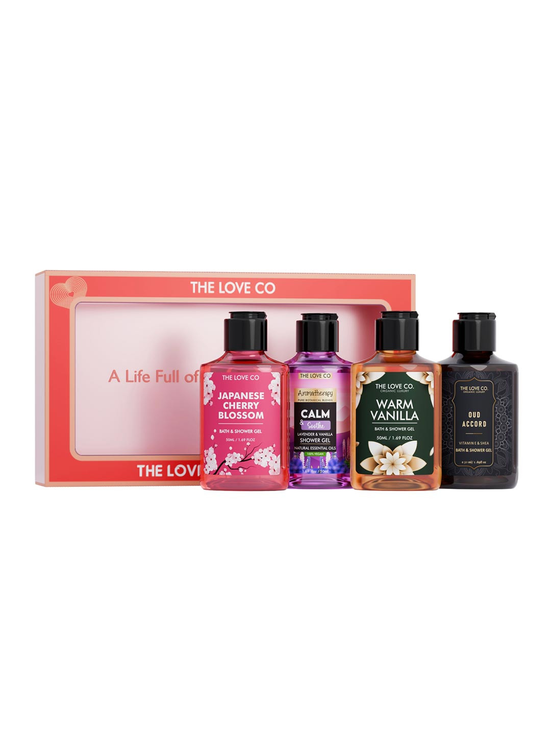 Buy The Love Co Set Of 4 The Indulgence Set Bath And Body Gift Set 50ml ...
