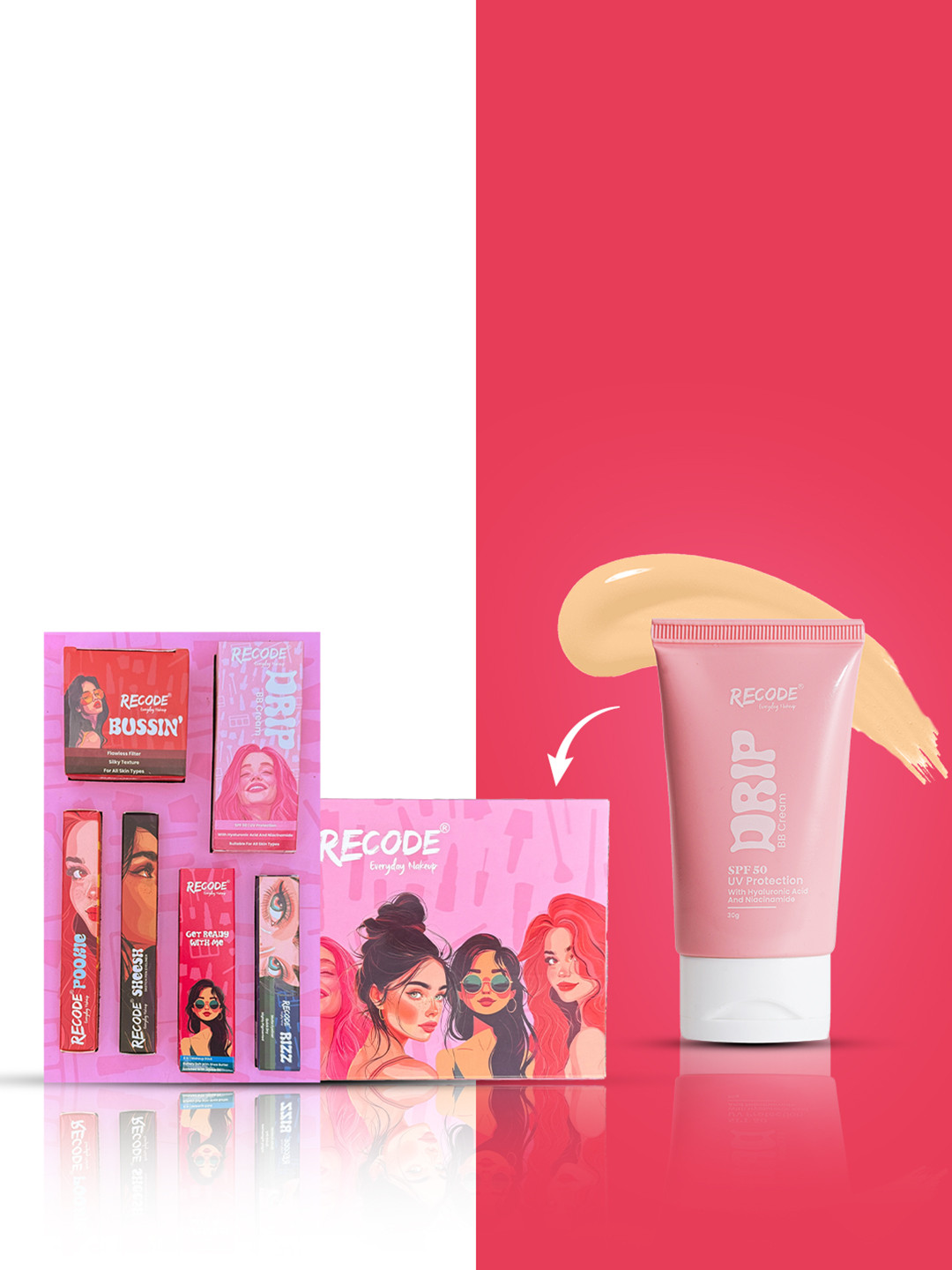 Buy Recode Everyday Makeup Box 02 Medium - Makeup Kit for Women ...