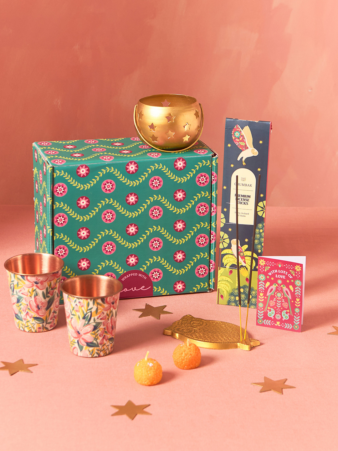 Buy Chumbak Set Of 7 Cheerful Home Gift Set - Home Gift Sets for Unisex ...