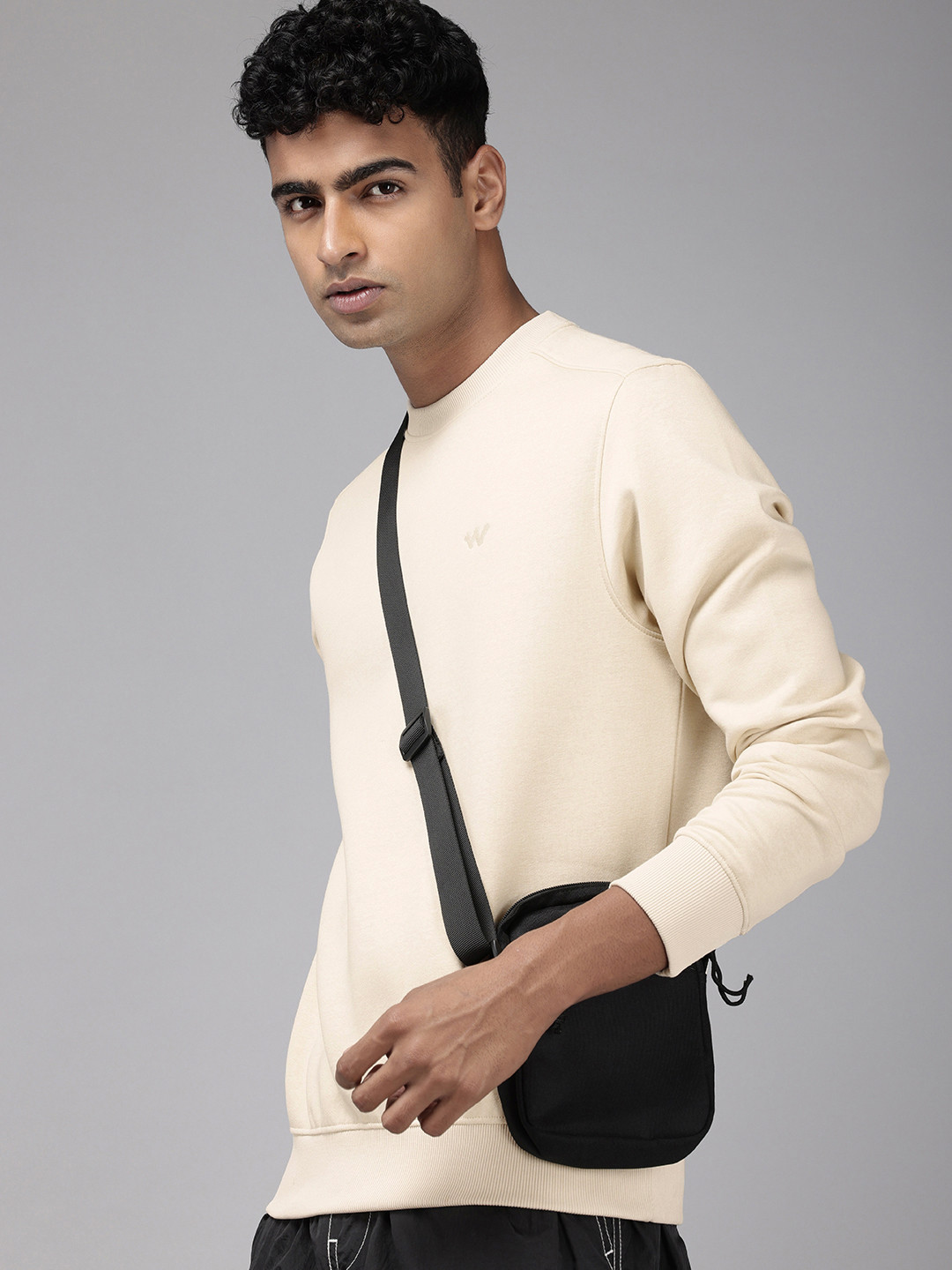 Buy Wildcraft Solid Round Neck Pullover Sweatshirt - Sweatshirts for ...