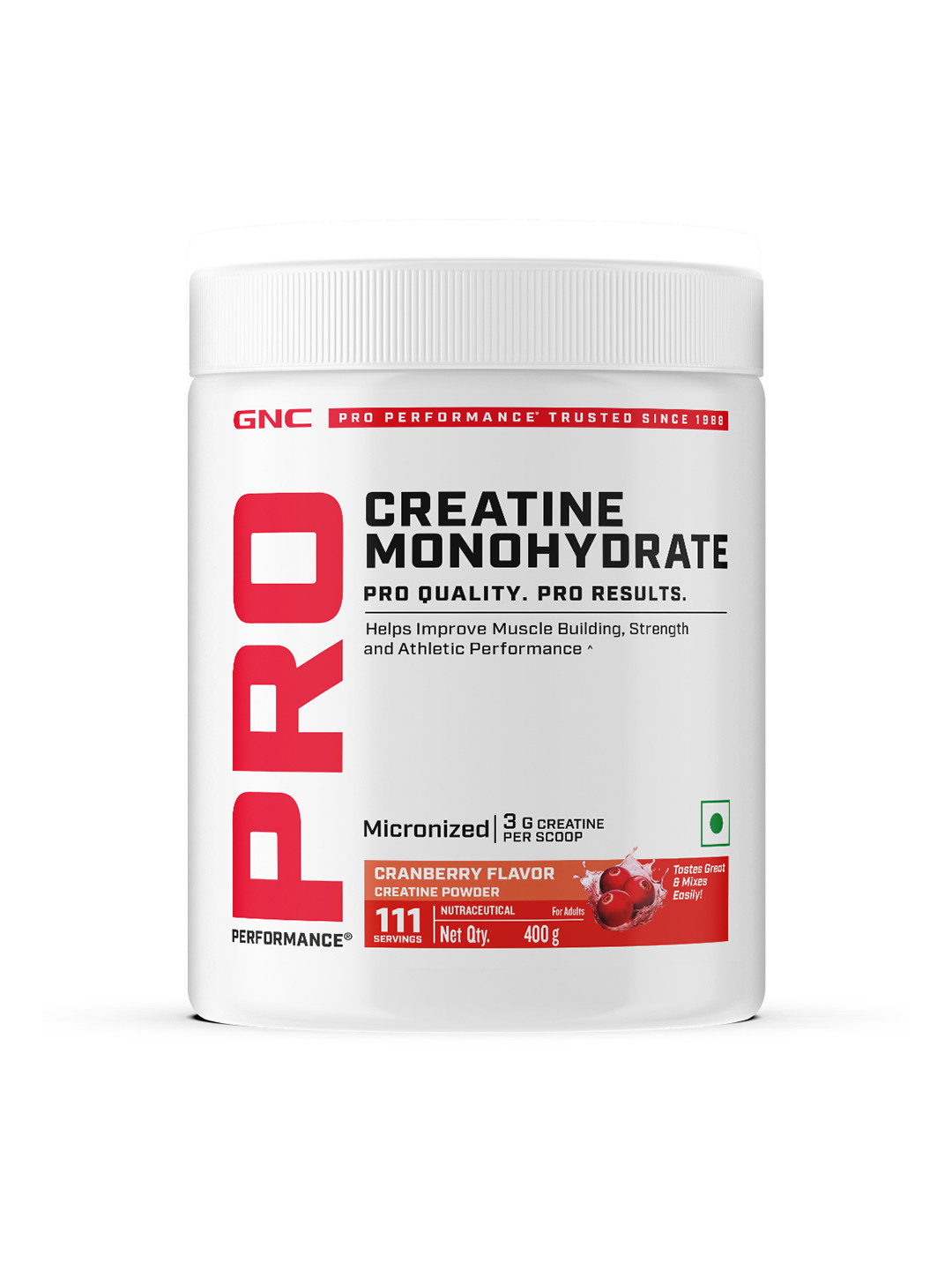 Buy GNC Pro Performance Pure Micronized Creatine Monohydrate Cranberry ...