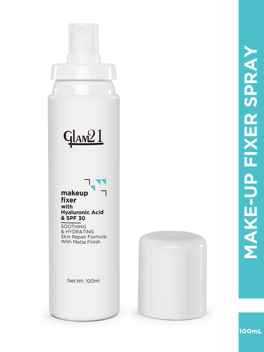 Buy GLAM21 Make Up Fixer Spray With Hyaluronic Acid & SPF30 100 Ml ...