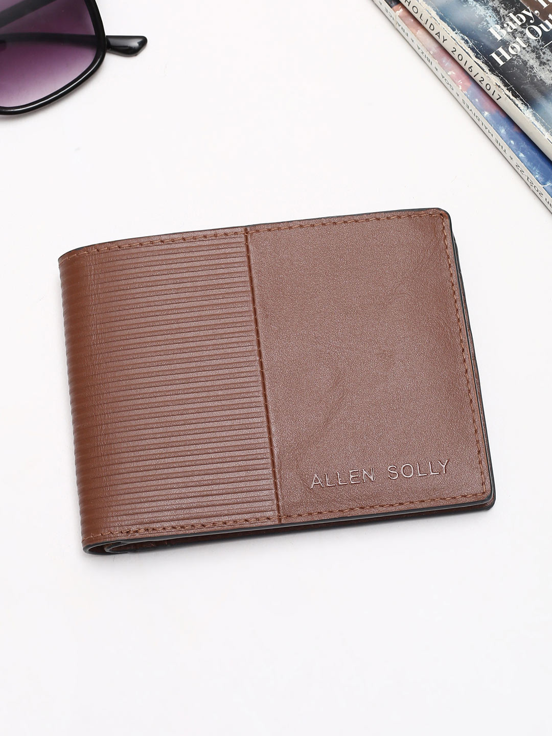 Buy Allen Solly Men Leather Two Fold Wallet - Wallets for Men 31028554 ...
