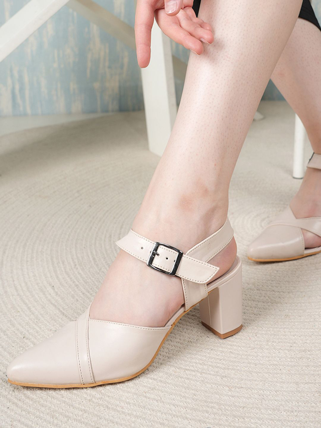 Buy The Roadster Lifestyle Co Women Block Heel Sandals - Heels for ...