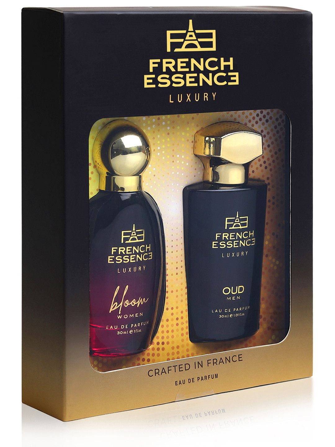 Buy FRENCH ESSENCE Set Of 2 Bloom & Oudh Long Lasting Eau De Parfum 30 ...