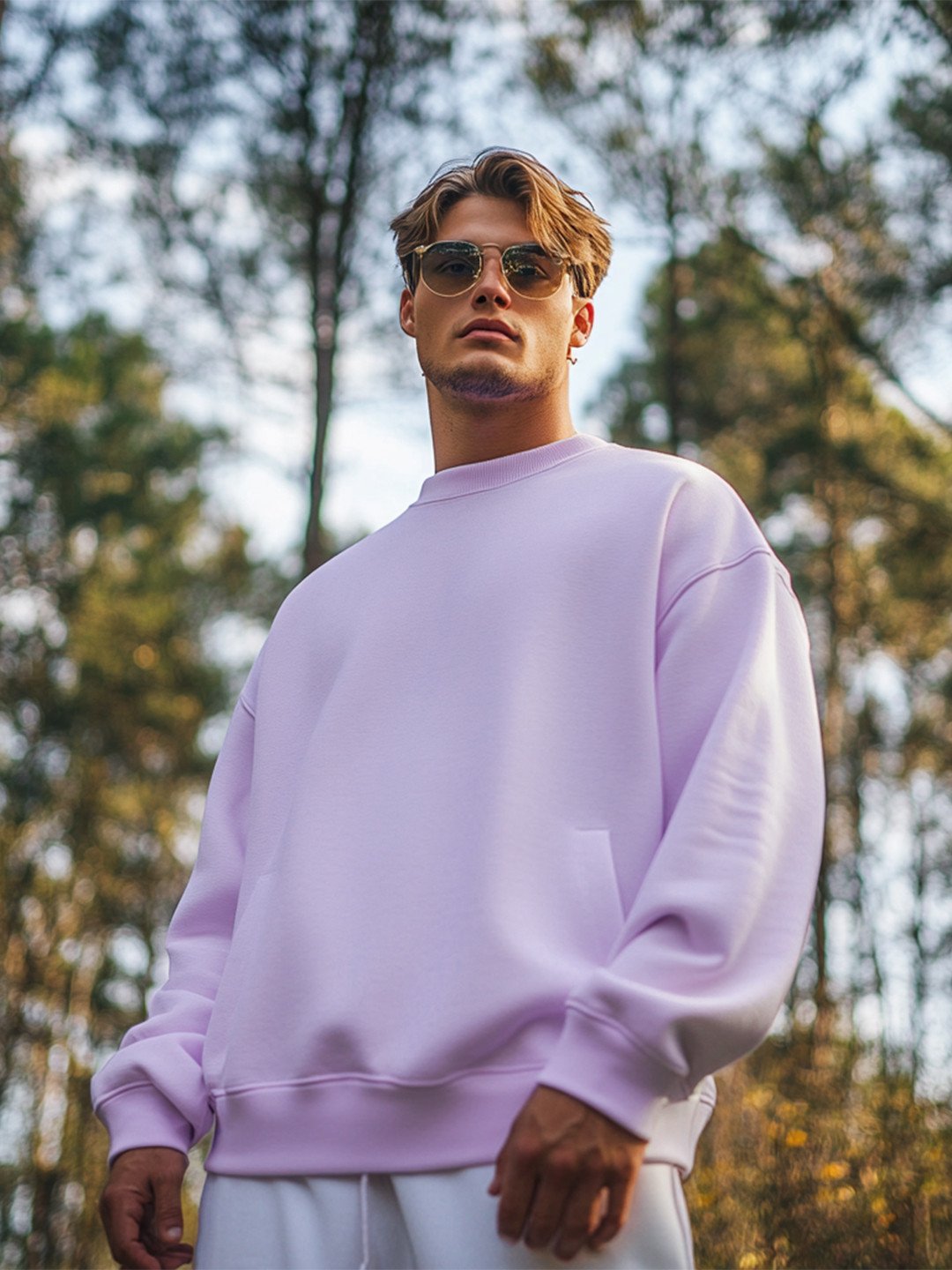 Buy NOBERO Oversized Solid Sweatshirt - Sweatshirts for Men 31058080 ...