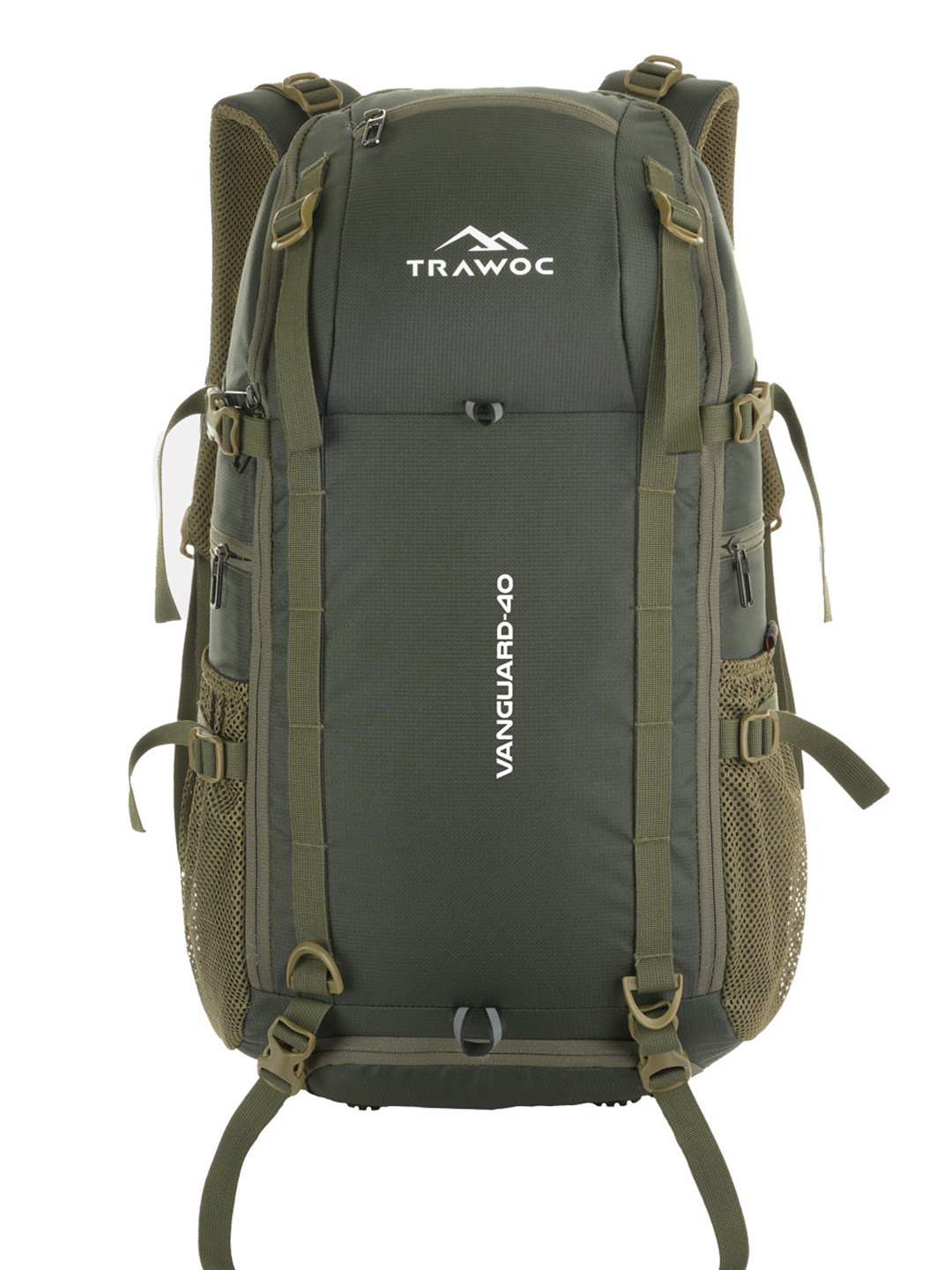 Buy TRAWOC VANGUARD Solid 40L Travel Backpack With Shoe Compartment ...