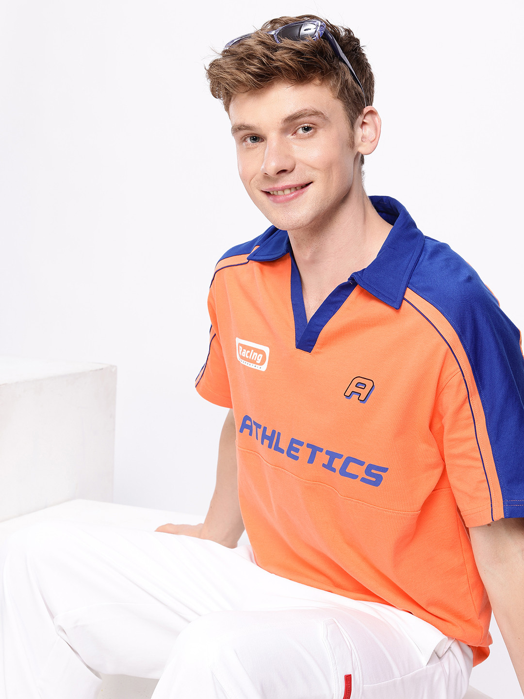 Buy Aeropostale Typography Printed Relaxed Fit Drop Shoulder Sleeves ...