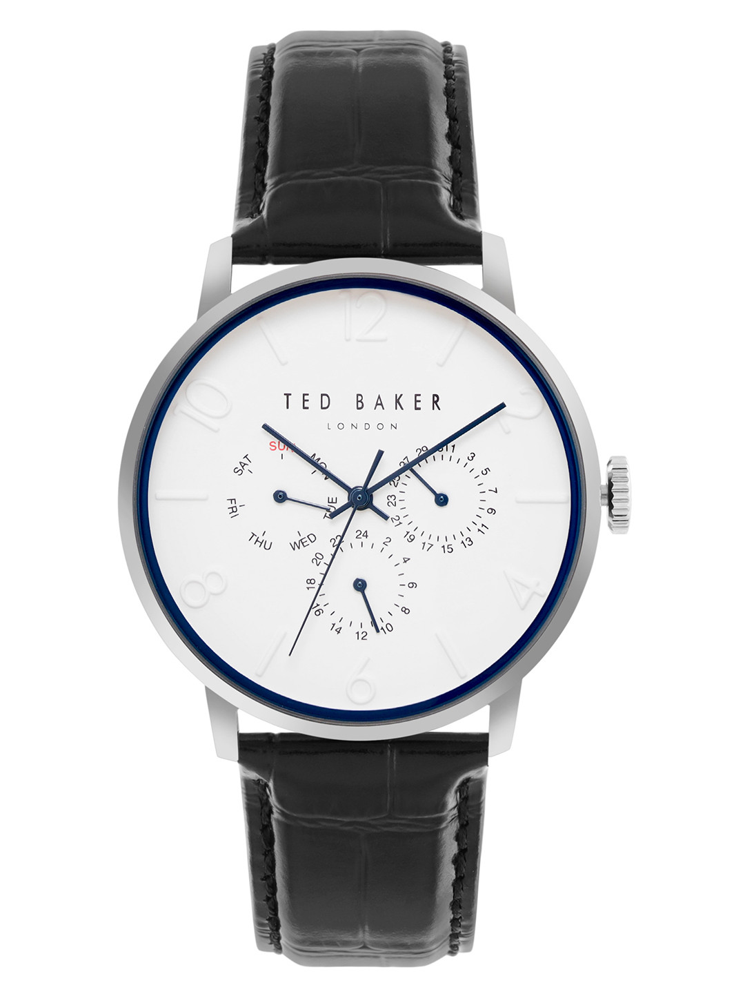 Buy Ted Baker Men Dial & Leather Straps Analogue Watch 10023491 ...