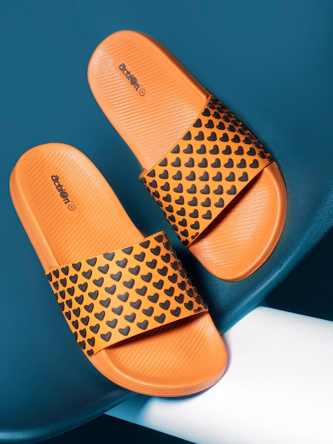 Buy Action Plus Women Rubber Sliders - Flip Flops for Women 31108218 ...