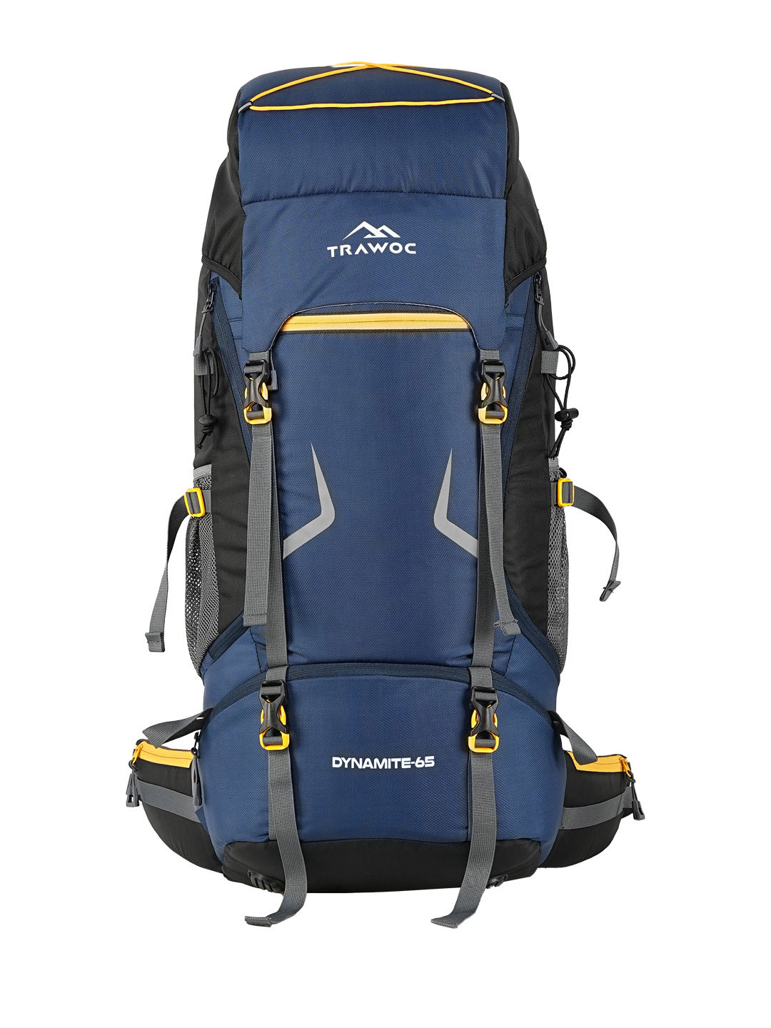 Buy TRAWOC DYNAMITE Solid 65L Rucksack For Trekking & Hiking With Shoe ...
