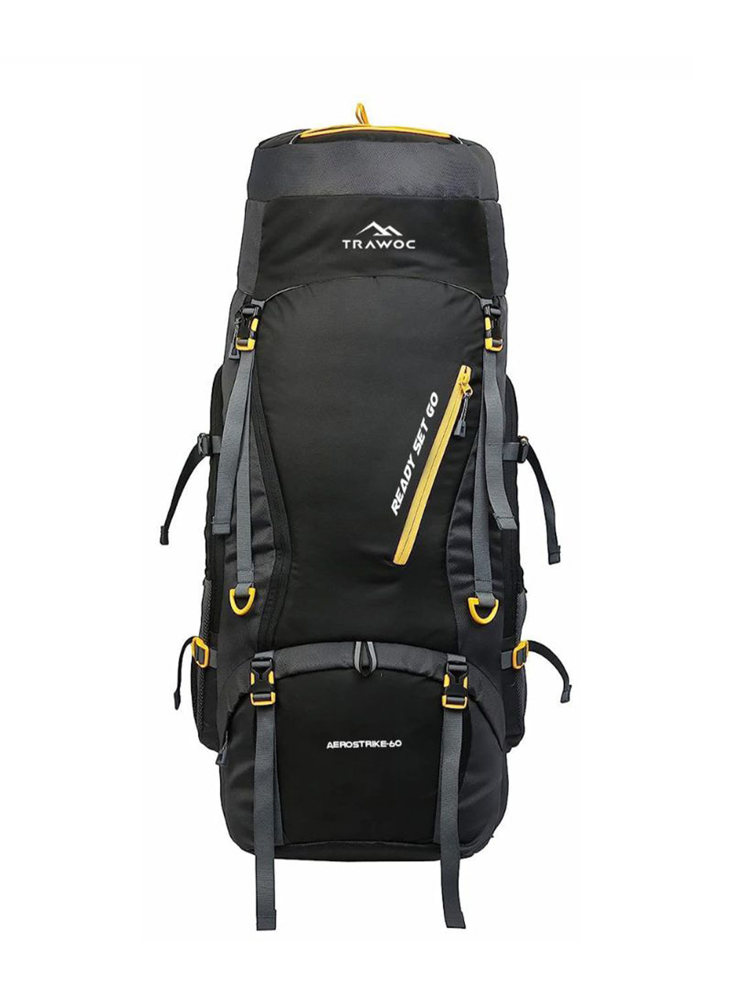 Buy TRAWOC AEROSTRIKE Solid 70L Travel Rucksack With Rain Cover For ...