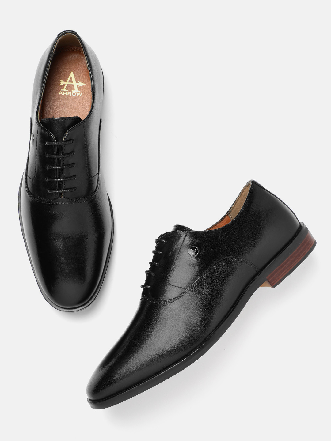 Buy Arrow PELICAN 2.0 Men Lace Up Leather Oxfords - Formal Shoes for ...