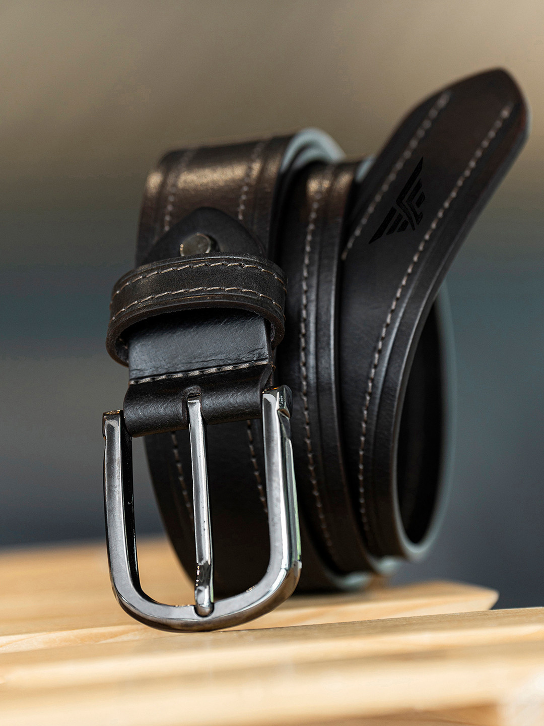 Buy Red Tape Men Solid Leather Tang Closure Formal Belt - Belts for Men ...
