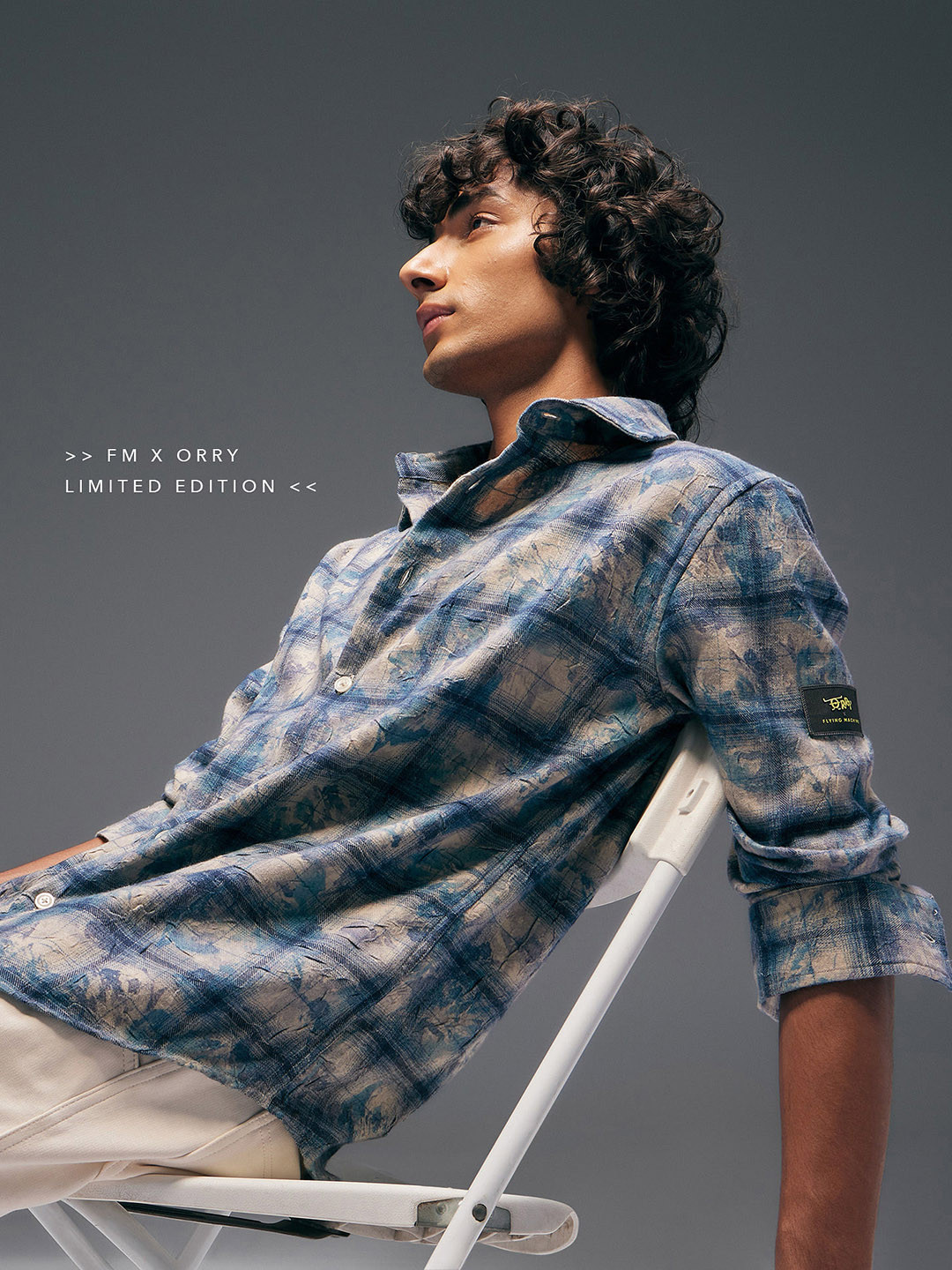 Buy Flying Machine Men Orry X Washed Regular Fit Shirt - Shirts for Men ...