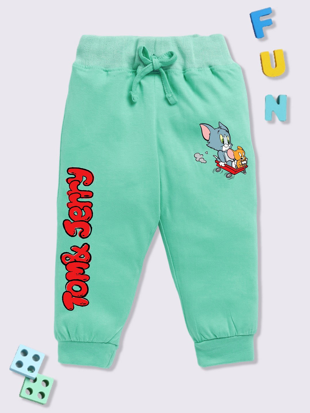 Buy YK X Minute Mirth Infant Girls Tom & Jerry Printed Pure Cotton ...