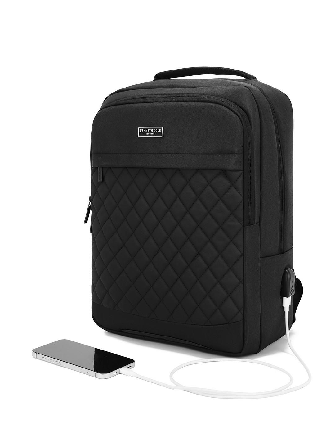 Buy Kenneth Cole Unisex Laptop Backpack With USB Charging Port ...