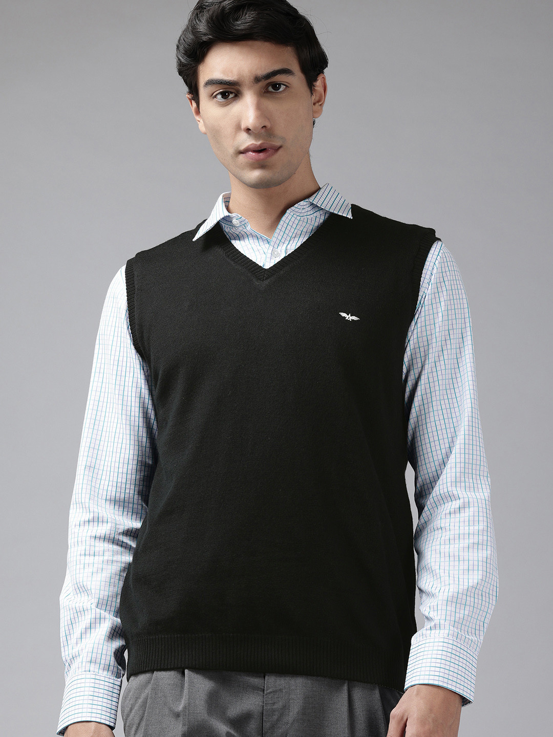 Buy Park Avenue V Neck Reversible Sweater - Sweaters for Men 31154849 ...