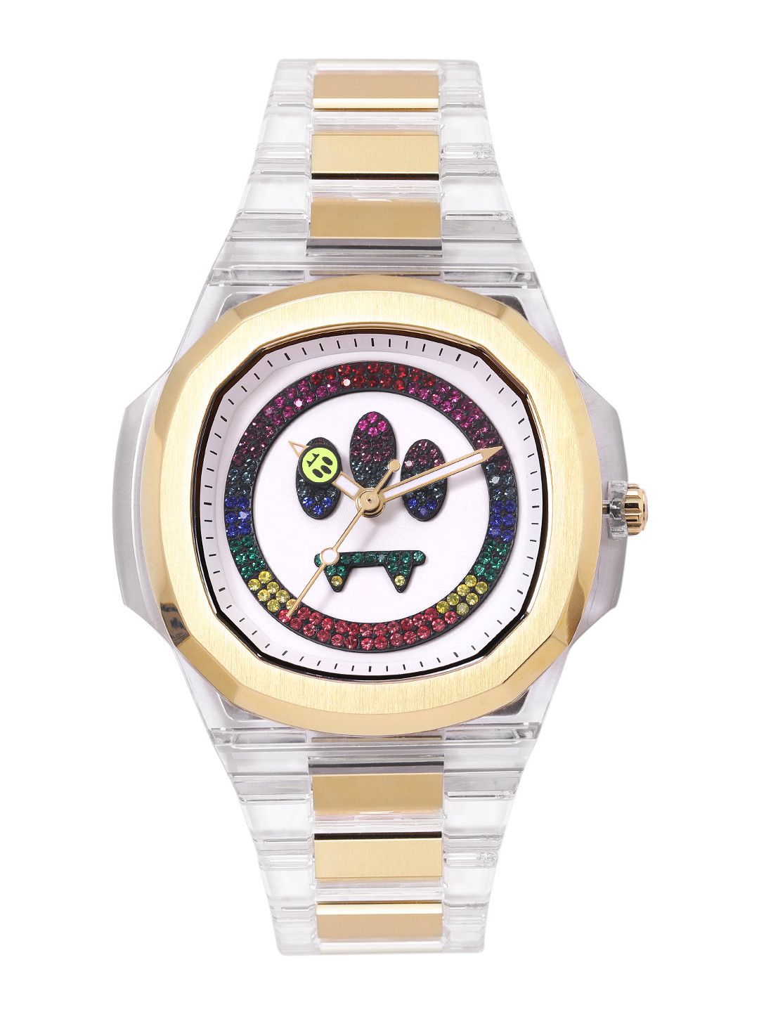 Buy Barrow Unisex Embellished Dial Straps Analogue Watch BWWUG0037208 ...