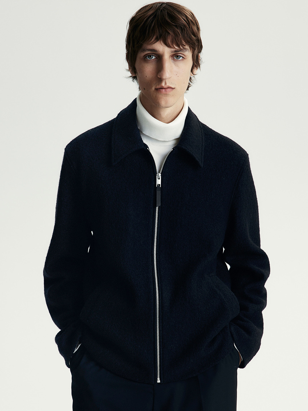 Buy H&M Wool Blend Jacket - Jackets for Men 31211469 | Myntra