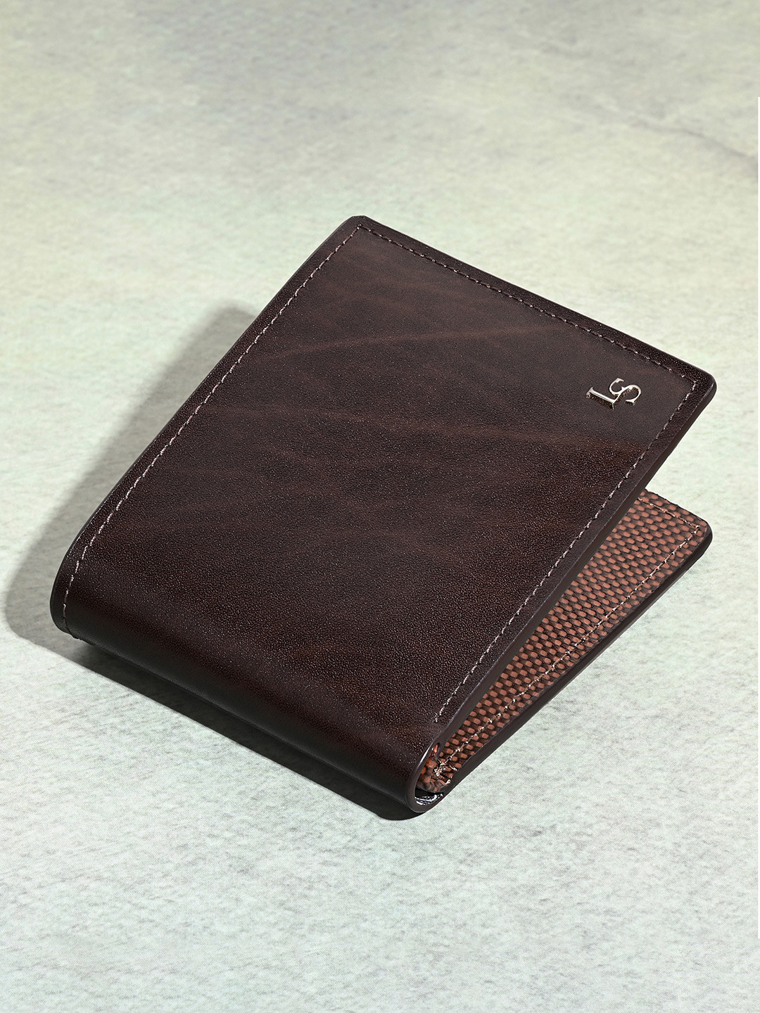 Buy Louis Stitch Men Handcrafted Spanish Leather Three Compartment ...