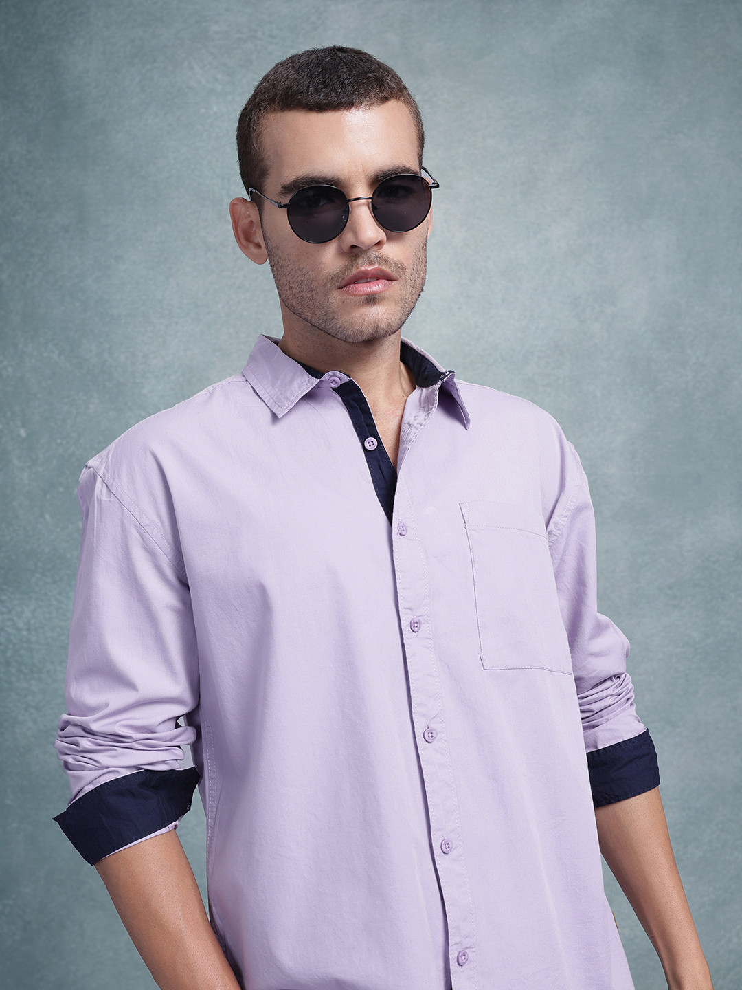 Buy The Roadster Life Co. Relaxed Fit Pure Cotton Casual Shirt - Shirts for Men 31304758 | Myntra