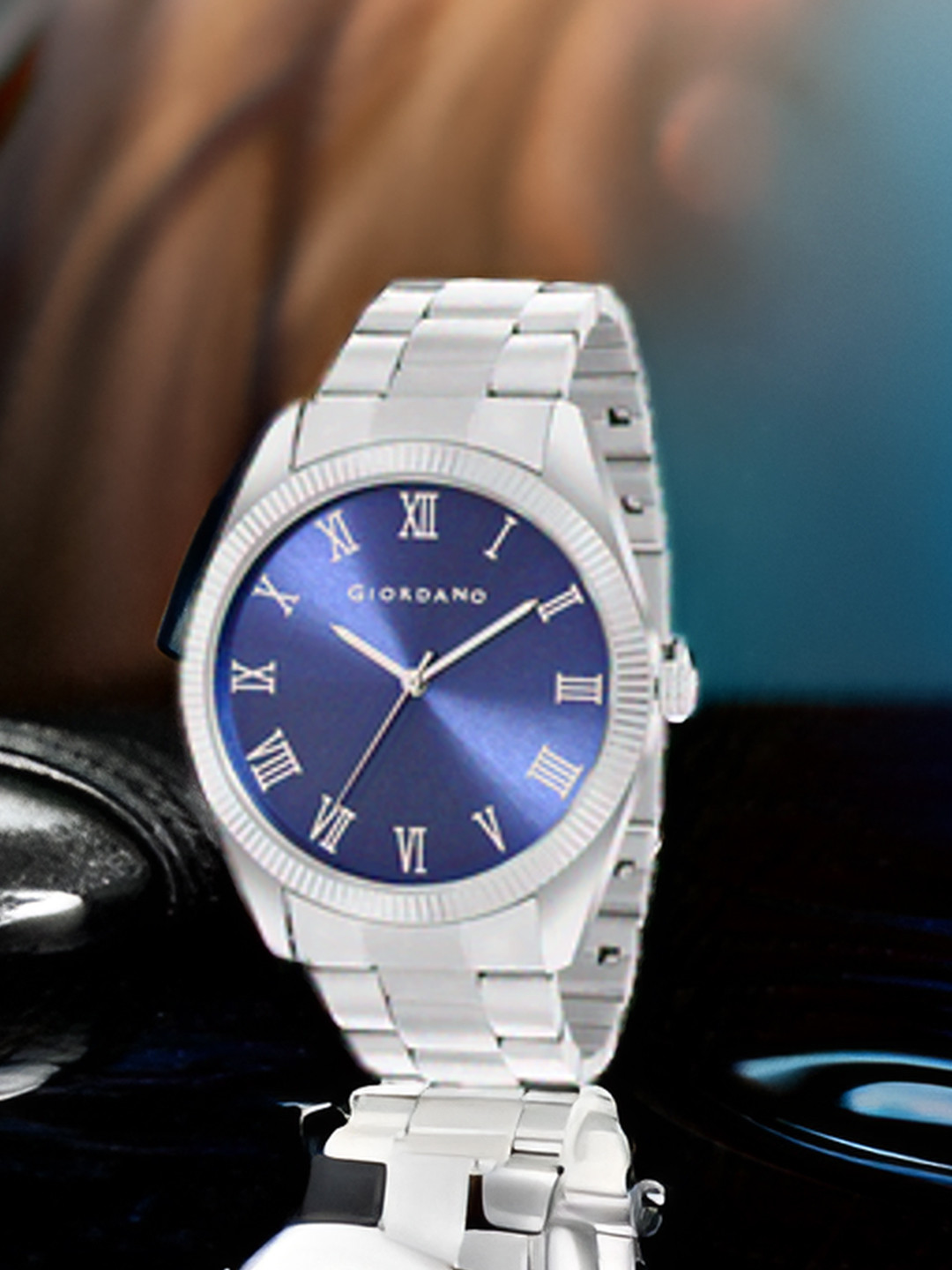 Buy GIORDANO Men Dial & Stainless Steel Straps Analogue Watch GZ 50112 ...