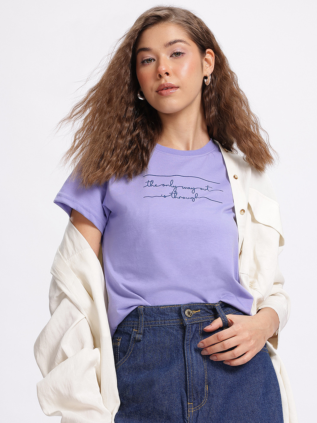 Buy Glitchez Font Frenzy Printed T Shirt - Tshirts for Women 31338747 | Myntra