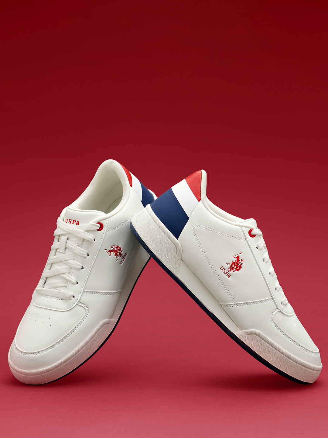 Buy U.S. Polo Assn. Men Round Toe Lace Ups Sneakers - Casual Shoes for ...