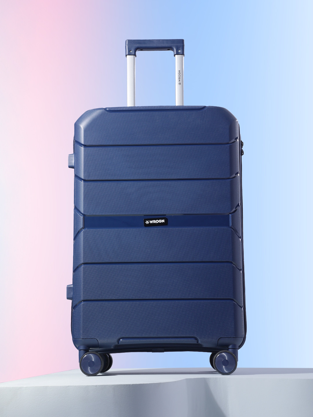 Buy WROGN 360 Degree Rotation Hard Case Medium Trolley Bag 74.93 L ...