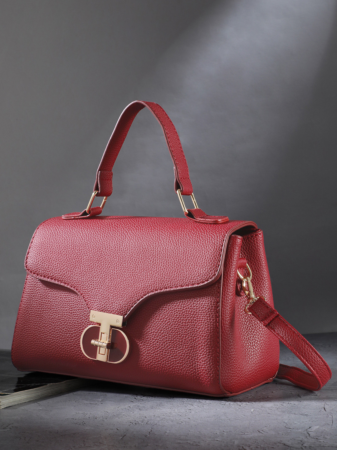 Buy French Connection Structured Satchel Bag - Handbags for Women ...