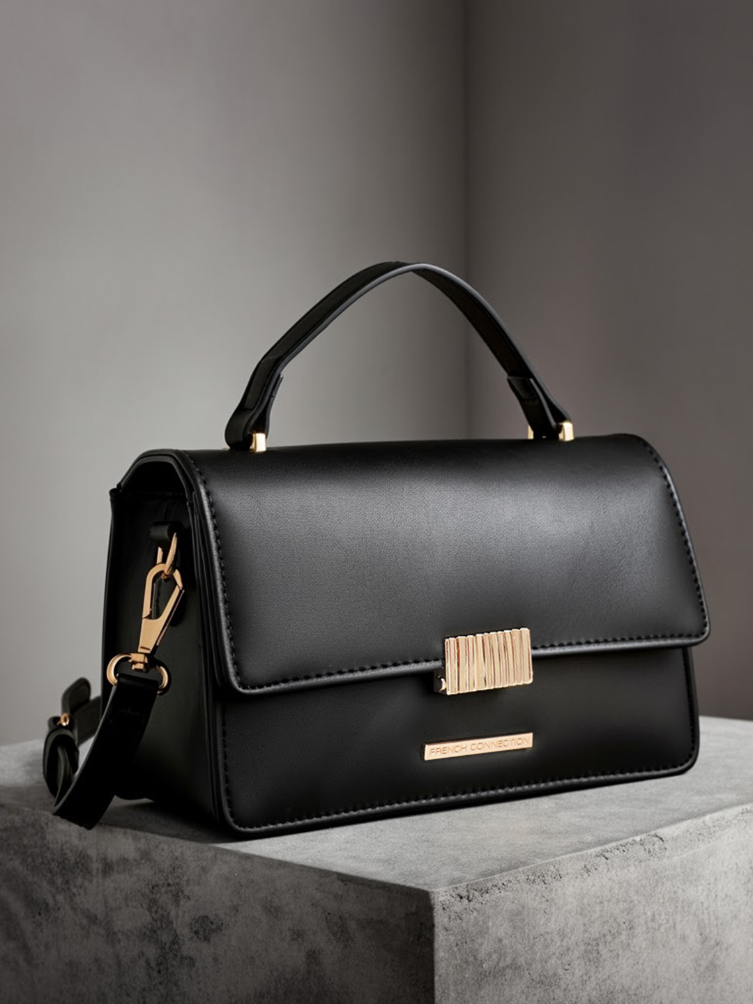 Buy French Connection Structured Satchel Bag - Handbags for Women ...