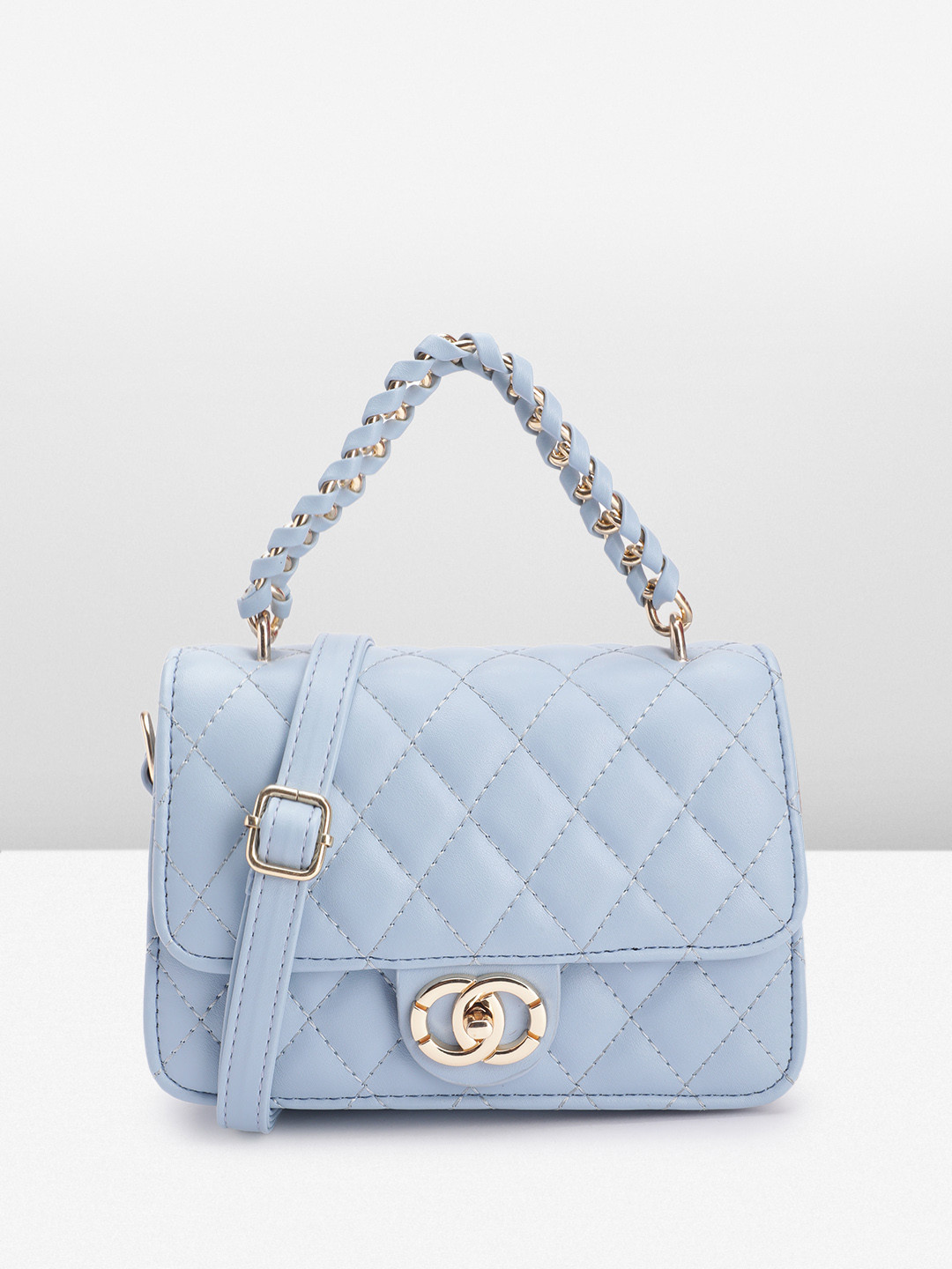 Buy DressBerry Structured Quilted Satchel Bag - Handbags for Women ...
