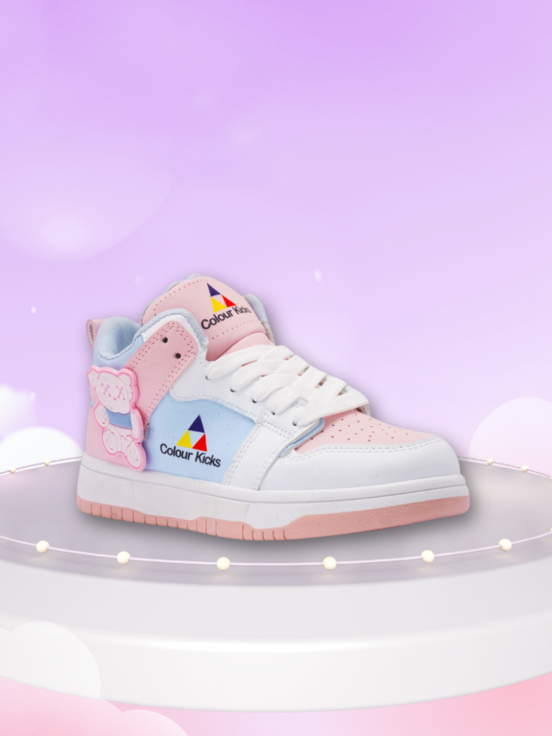 Buy Colour Kicks Women Babe 7704 Mid Top Sneakers - Casual Shoes for ...