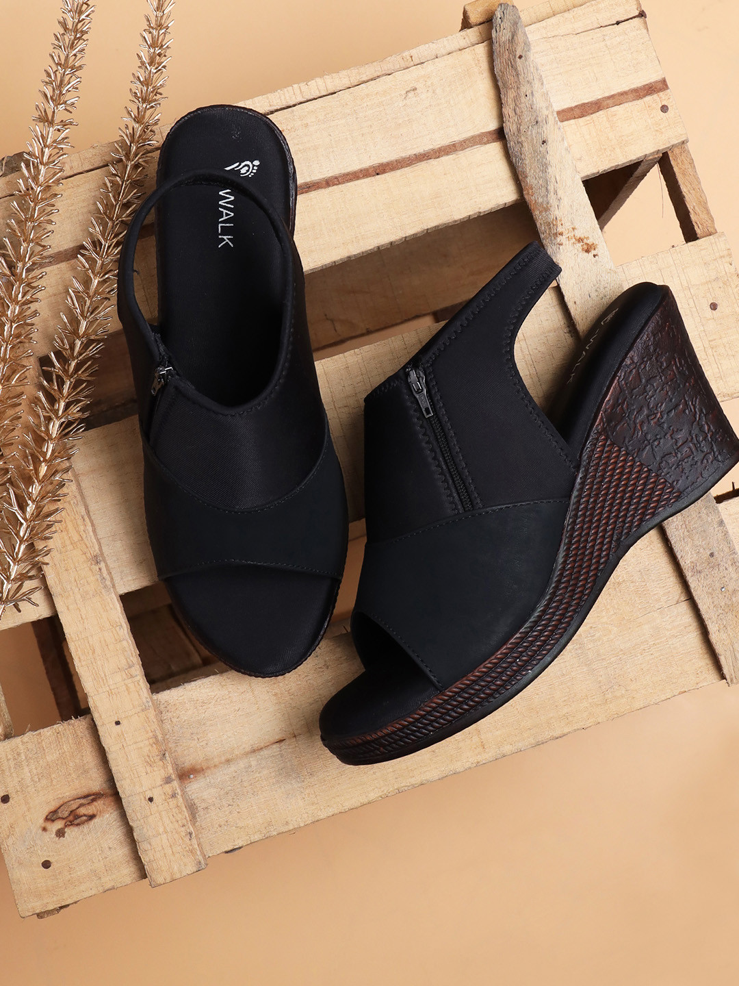 Buy V WALK Women Party High Top Wedge Sandals - Heels for Women ...