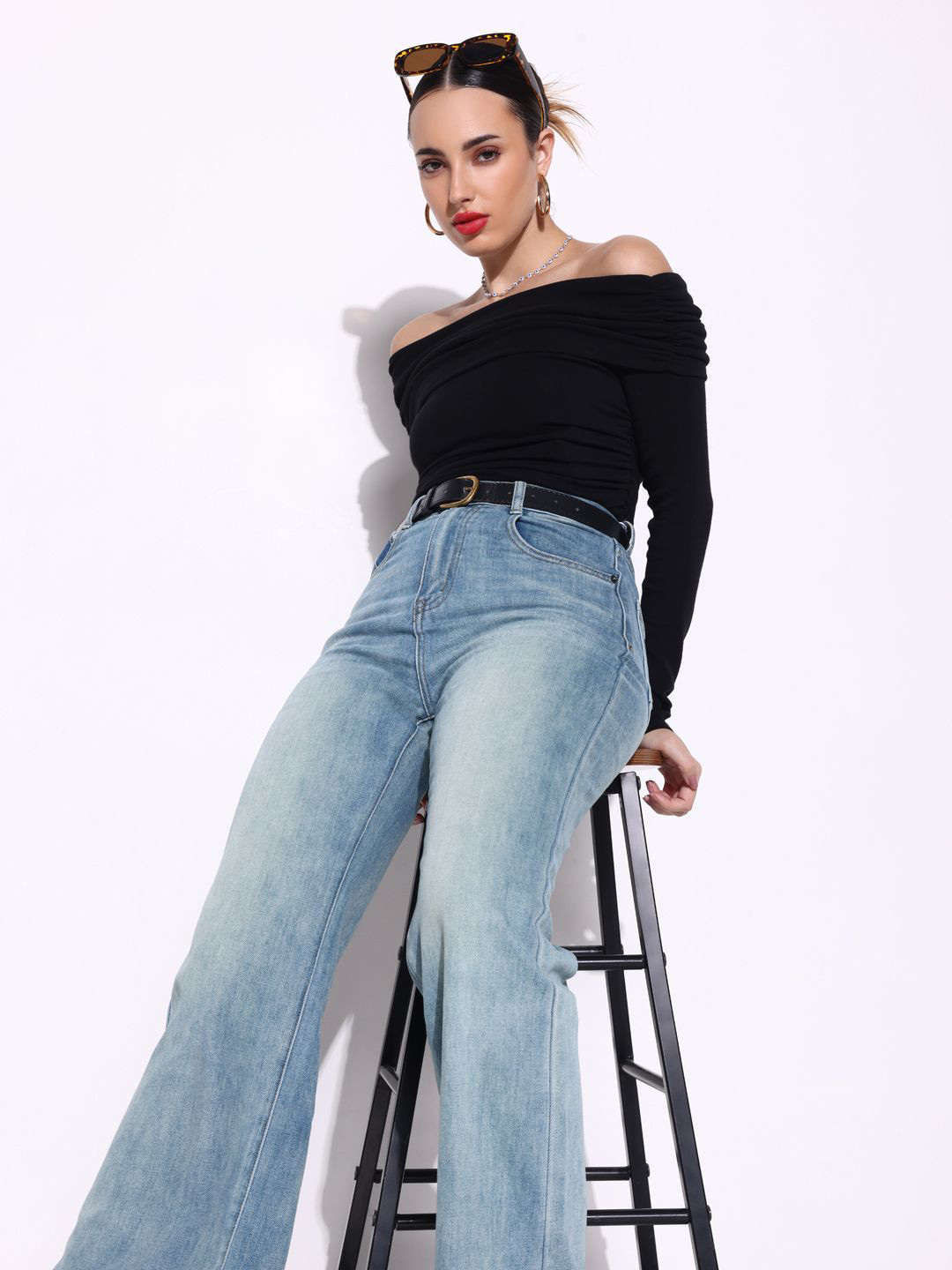 Buy SHOWOFF Women Off Shoulder Top - Tops for Women 31435667 | Myntra