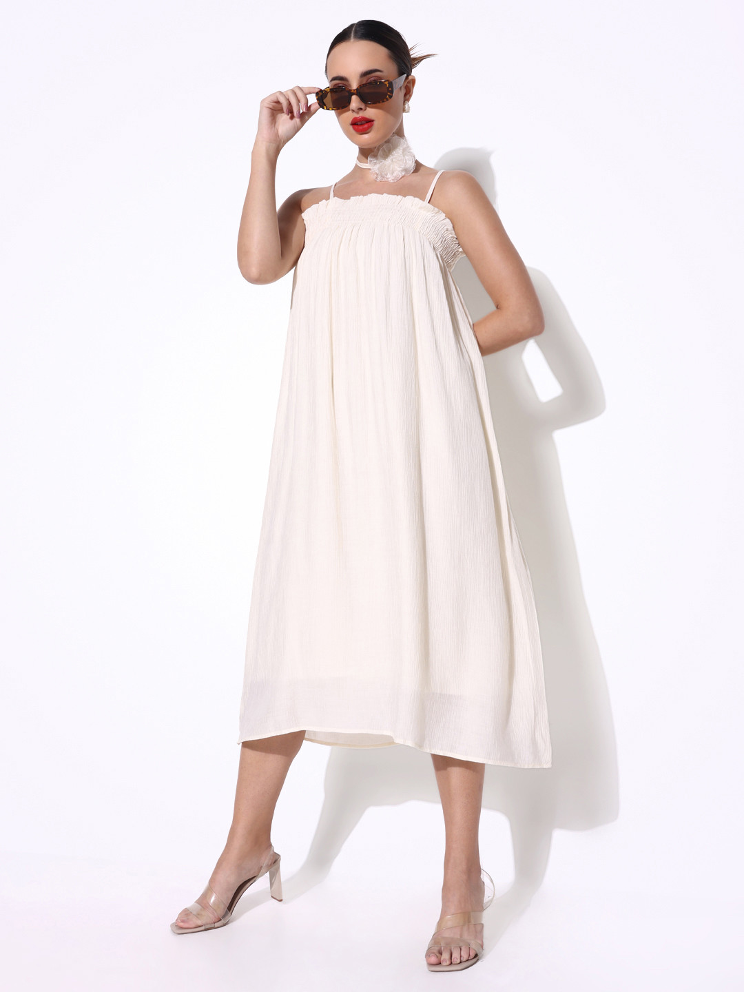 Buy SHOWOFF A Line Midi Dress - Dresses for Women 31440900 | Myntra