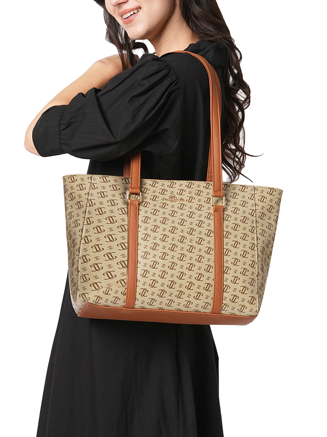 Buy Lavie Women Mono LL Veronica Large Tote Handbag - Handbags for ...